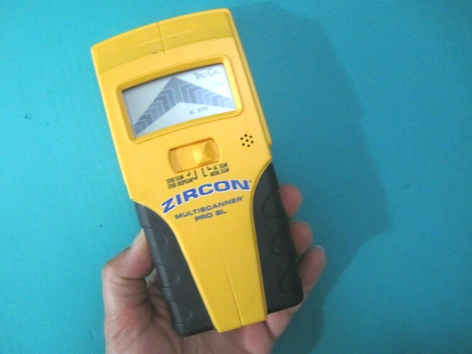 Zircon Multiscanner Pro SL * easily locates studs, metal & hot ...