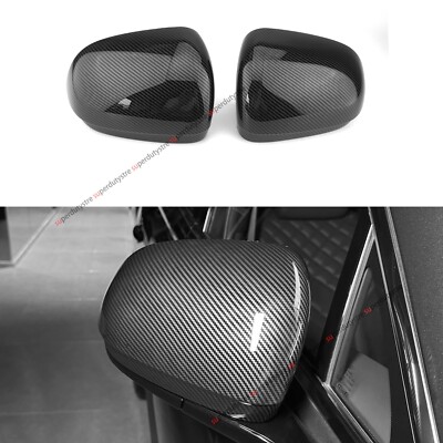 1 Pair Side Door Rearview Mirror Cover Trim Caps For Genesis GV80 ...