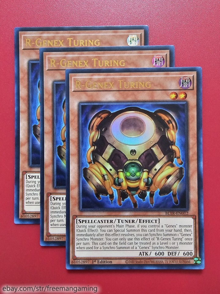 Yugioh Genex Deck Core Set 27 card BLTR Repair Controller Arms of ...
