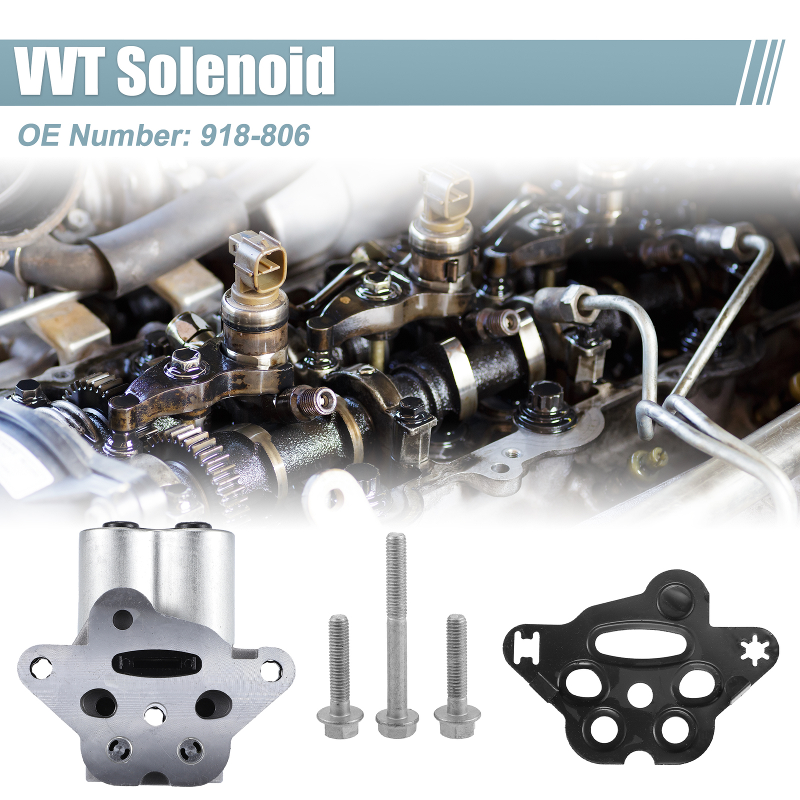 918-806 12633613 Engine Oil Control Valve Timing VVT Solenoid Set for ...