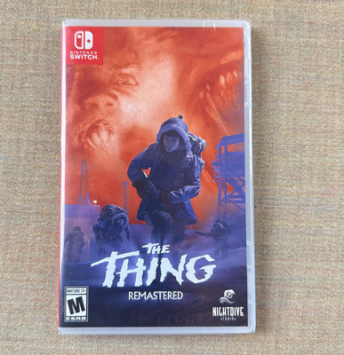 The Thing: Remastered (Nintendo Switch, NTSC) — Classic Horror Shooter ...