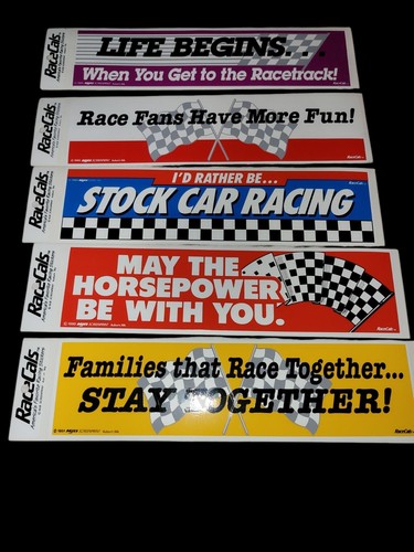 Lot OF 35 VINTAGE HOT ROD,NASCAR & DRAG RACING DECALS/STICKERS + 2 ...