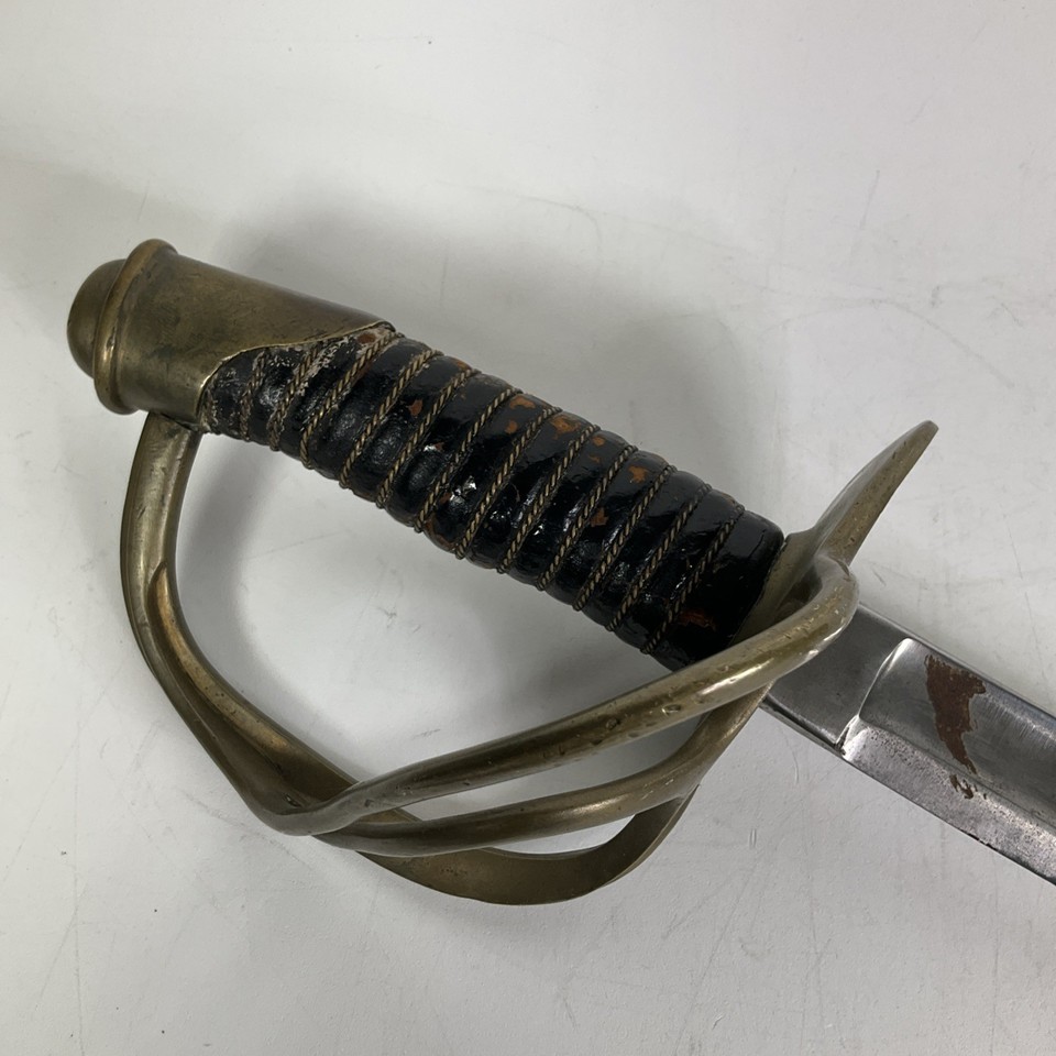 Antique US Cavalry Sword F 12 48 With Metal Sheath | eBay