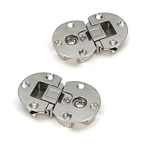 Round Recessed Hinges Cabinets