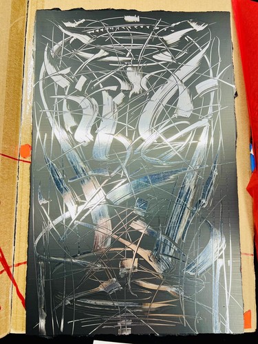 Saber (MSK/AWR) Original Artwork Signed & Numbered (2021 35pcs Limited ...