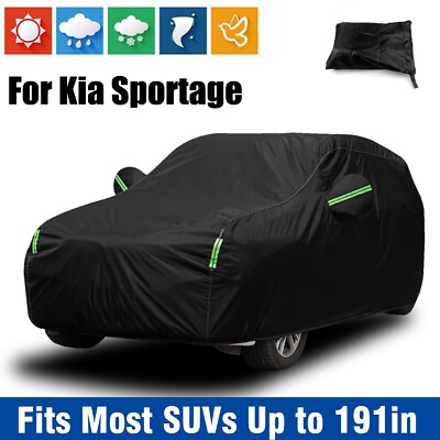 For Kia Sportage Full Car Cover All Weather Protection Sun Dust Rain ...
