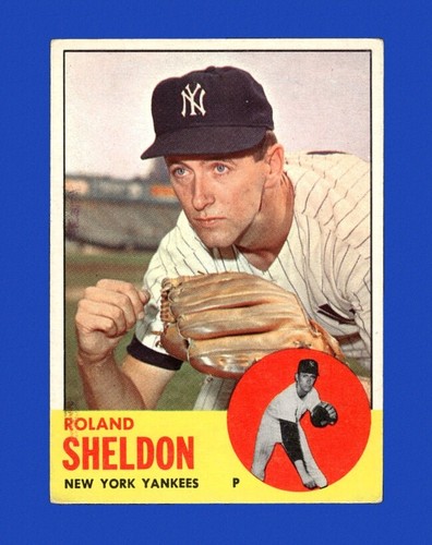 1963 Topps Set-Break #507 Roland Sheldon VG-VGEX *GMCARDS* | eBay