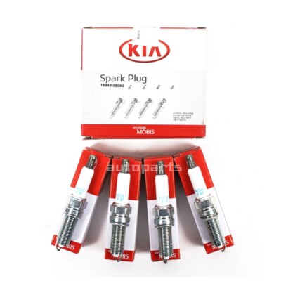 Genuine 1884908080 Spark Plugs 4pcs Iridium For Hyundai Sonata 15-18 ...
