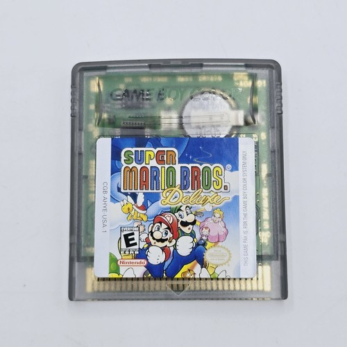 Super Mario Bros Deluxe Nintendo Game Boy Color Cartridge Only Tested ...