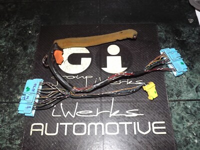 OEM USDM Honda Civic EK DX MT ABS dash cluster cut wire harness pigtail ...