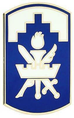 ARMY 353RD CIVIL AFFAIRS COMMAND COMBAT SERVICE IDENTIFICATION ID BADGE ...