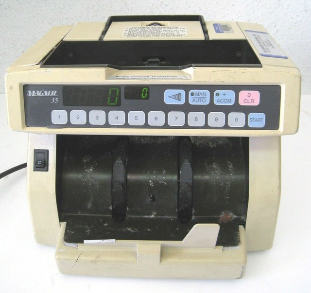 Magner Model 35DC 10 Key Bill Counter Counting Machine for sale online ...
