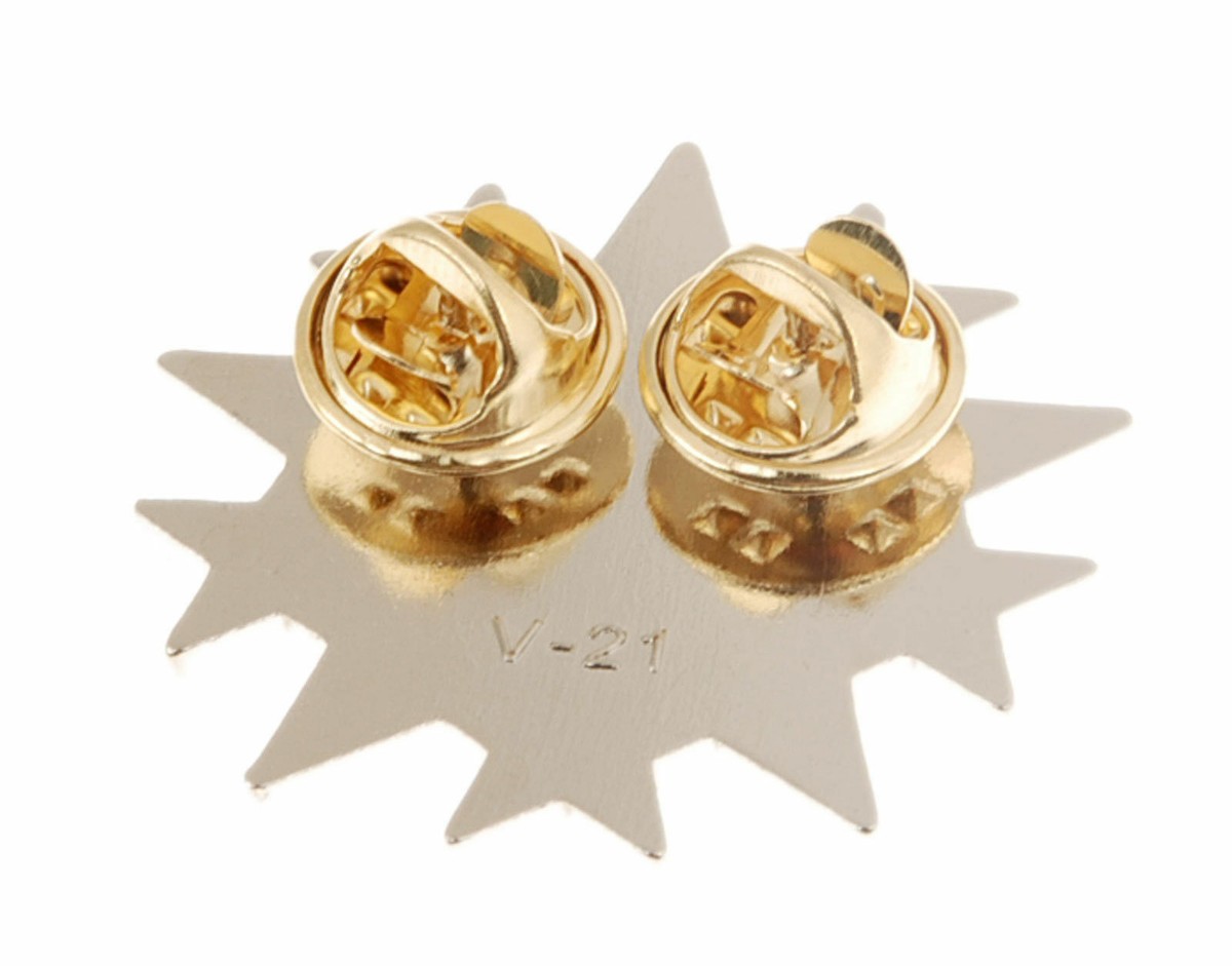 Metal Hat Badges US Six Star General Hat Pin Insignia - Reproduction ...