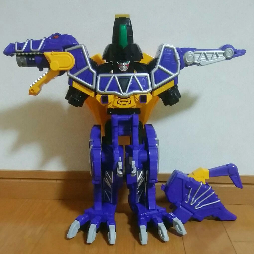 Power Rangers Dino Thunder Megazords Transformation All