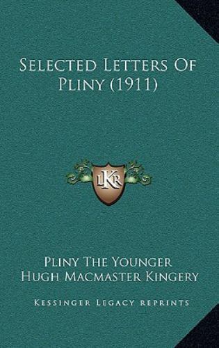 Selected Letters of Pliny by Pliny the Younger (2010, Hardcover) for ...