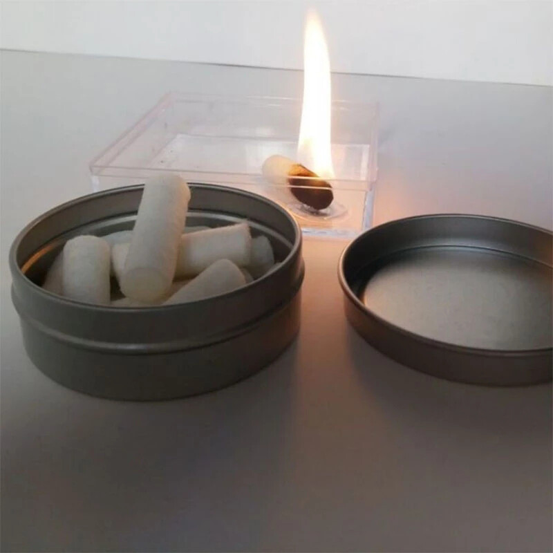 Survive Fire Starting Rope Kit Hemp Fire Starter Tinder Wax Infused ...