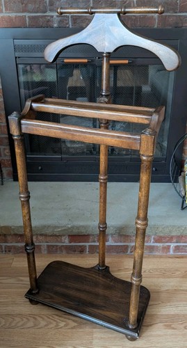 Vintage Butler Specialty Company Wooden Valet Stand Style No. 984 ...