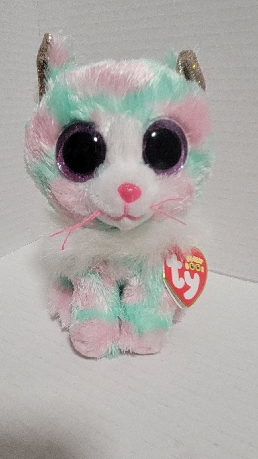 Ty Beanie Boos - OPAL the Kitty Cat (6 Inch) Stuffed Plush Toy MWMTs ...
