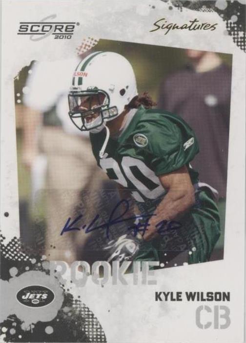 2010 Score - Rookie Kyle Wilson #366 Signatures (AU, RC) for sale ...
