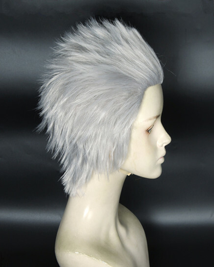 Devil May Cry V 5 Virgil Cosplay Costumes Costume Silver Grey Wig Wig ...