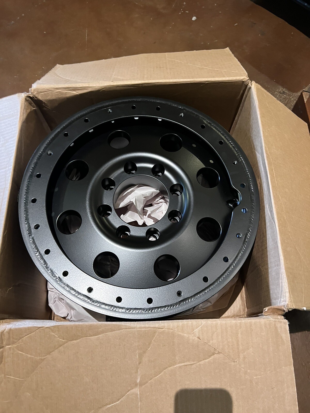 Hummer H1 GT Wheels 18x9.5 Simulated Beadlock Wheels | eBay