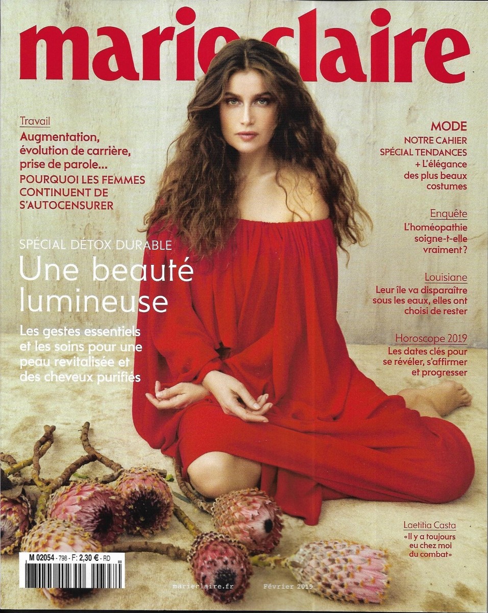 Laeticia Casta Marie Claire