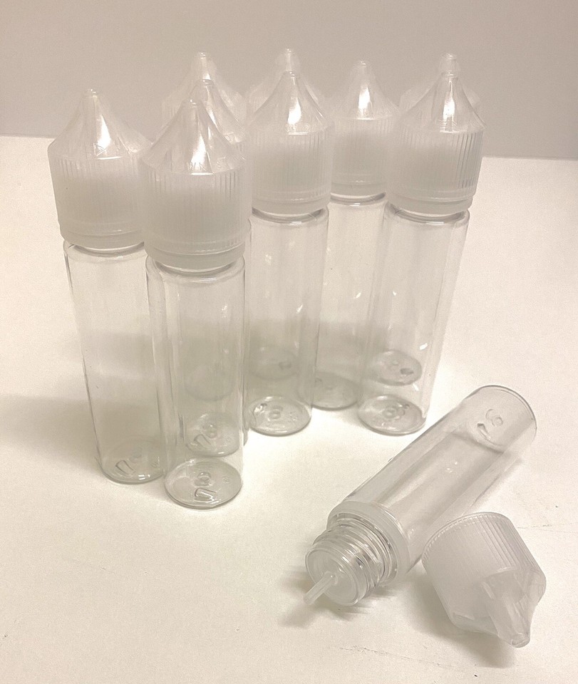 85 X DIY Vap Juice Bottles Empty Chubby Gorilla Style 60ml Liquid ...