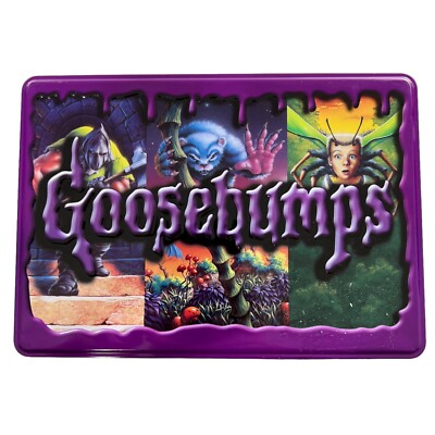 Goosebumps Tin 5 Original books in Collector tin New sealed 25th ...