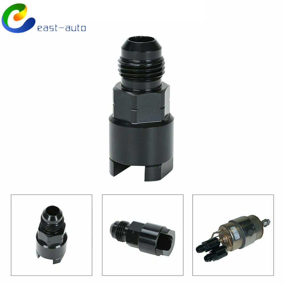 Fuel Adapter Fitting 6AN to 3/8 For GM Quick Connect w/Thread Female LS ...