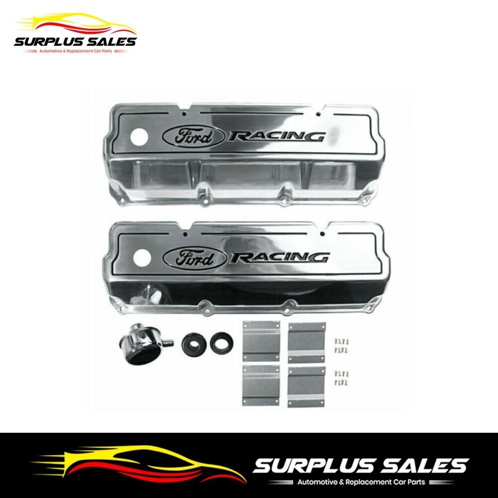 M-6582-Z351 Ford Racing 302 351 Cleveland Rocker Covers Aluminum | eBay