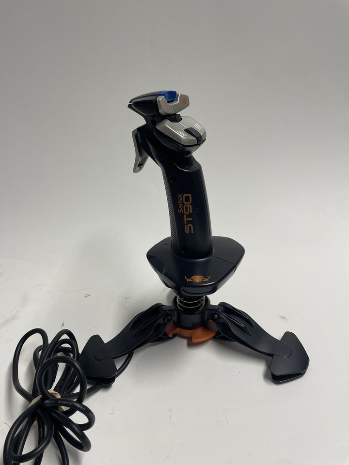 Saitek ST90 USB Joystick For PC Fast Actio Trigger 2 Fire Buttons | eBay