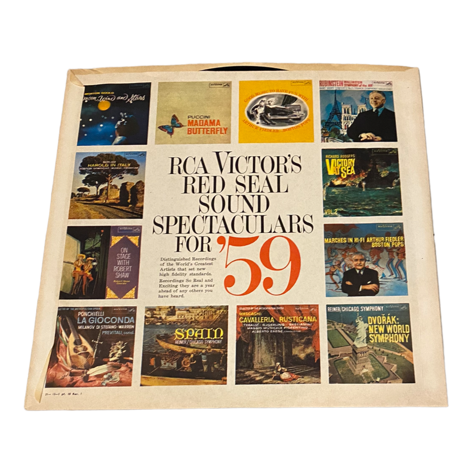 Pierre Monteux Stravinsky RITE OF SPRING LP Vinyl RCA Victor Red Seal ...