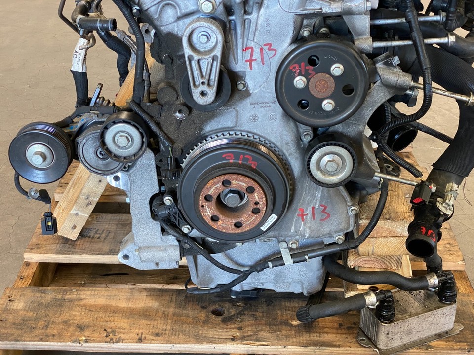 13-15 JAGUAR XF 2.0L ENGINE MOTOR BLOCK COMPLETE ASSEMBLY 95K OEM ...