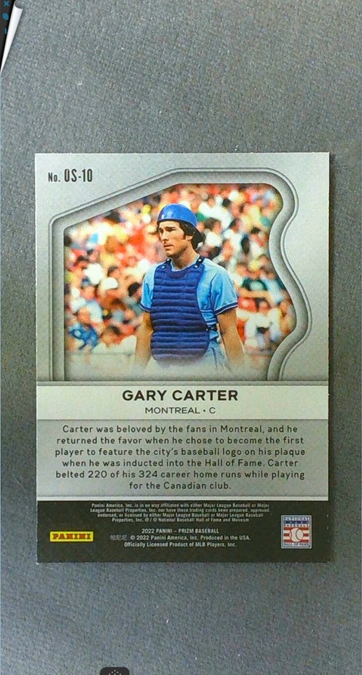 2022 Panini Prizm Old School #10 Gary Carter Expos | eBay
