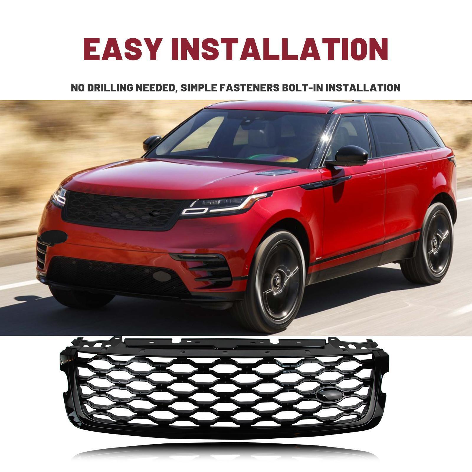 For Range Rover Velar 2018-2023 Front Upper Center Grille Grill Mesh ...