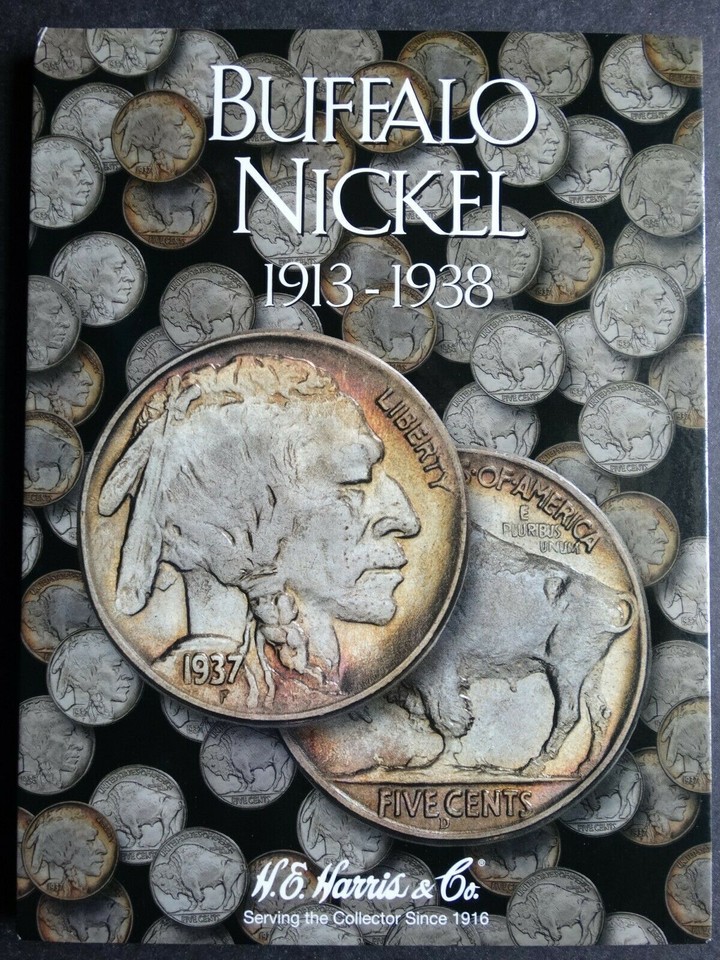 Set of 2 - He Harris Liberty Buffalo Nickel Coin Folders 1883-1938 ...