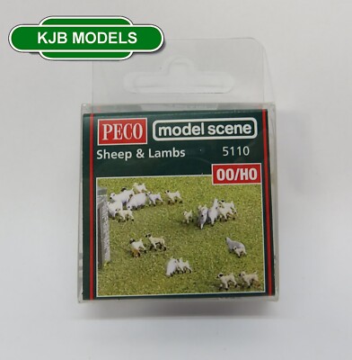 BNIB OO Gauge Peco Model Scene 5110 Sheep and Lambs | eBay UK