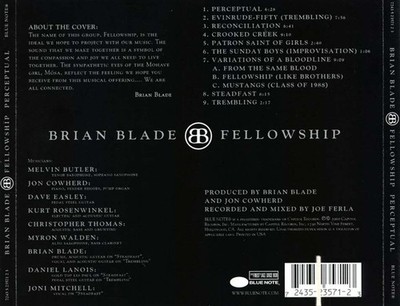 BRIAN BLADE & THE FELLOWSHIP BAND/BRIAN BLADE - PERCEPTUAL NEW CD ...