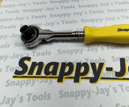Snap-on Tools USA YELLOW 1/4" Hex Hard Grip Swivel Head Bit Ratchet ...