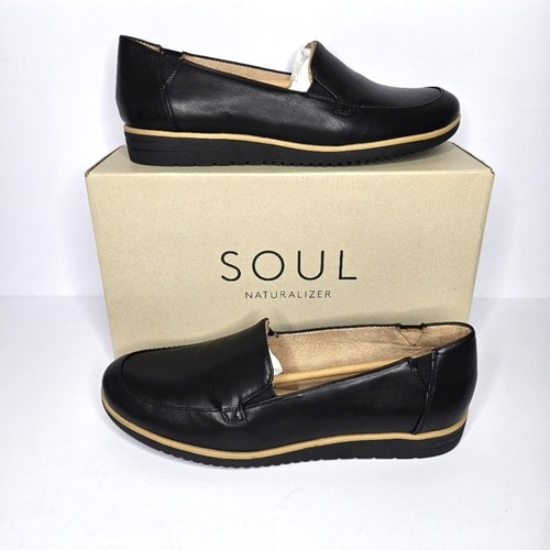 Soul Naturalizer Idea Moc Black Loafers Women's Size 12 New in Box | eBay