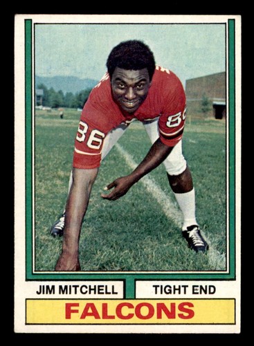 1974 Topps Football #107 Jim Mitchell EX *d2 | eBay