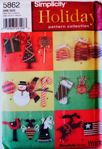 Vtg Christmas Craft Sewing Pattern ~ UC ~ U Pick! | eBay
