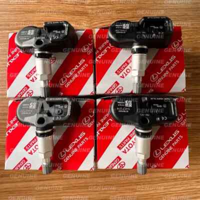 OEM 4X 42607-33021 TPMS PMV-107J For Toyota Lexus TIRE PRESSURE MONITOR ...
