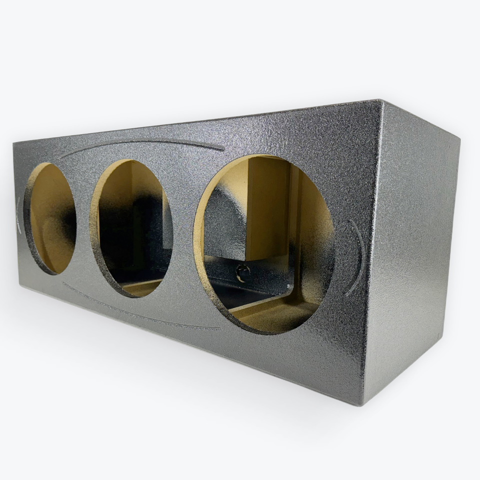 Mega Bass Triple 8" Turbo-Ported Vented Subwoofer Box Enclosure | 8 ...
