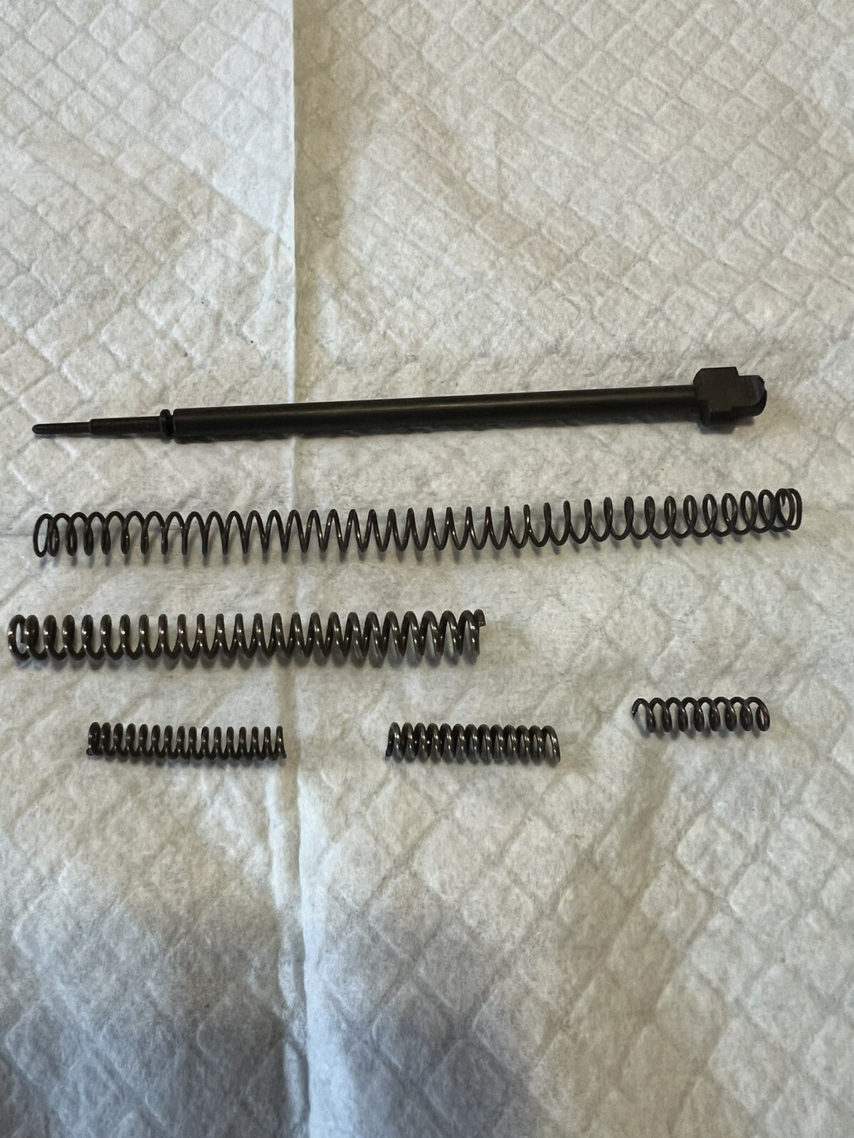 Mauser C 96 firing pin and set of springs | eBay