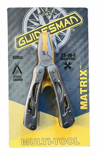 Guidesman Matrix Stainless Steel 13 Function Multi-Tool with Denier Nylon Case | eBay