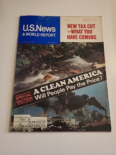 U.S. News & World Report Magazine / February 7 1977/ A Clean America | eBay
