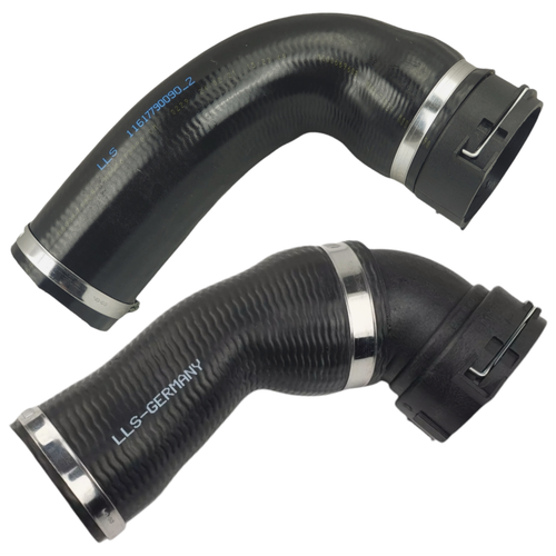2X Tubo Turbo Per BMW E60 E61 520D 163 CV 11617790090 Tubo Intercooler ...