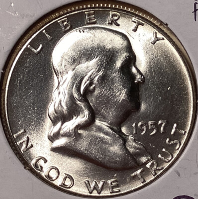 1957 Franklin Half Dollar, Full Bell Lines | eBay