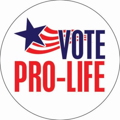Vote Pro Life Pro-Life Sticker | eBay
